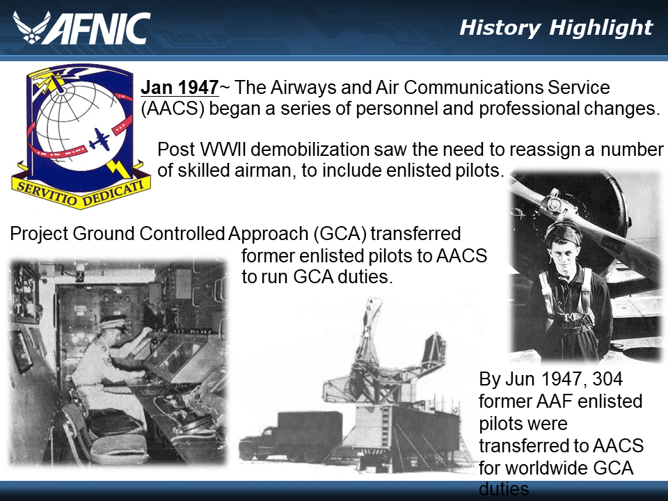 January 1947 Airways and Air Communications Service (AACS) » AFCCHCA ...